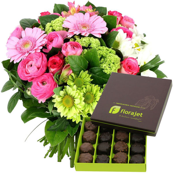 Cadeaux Gourmands "AMBASSADEUR + CHOCOLATS" - Livraison Express | Florajet